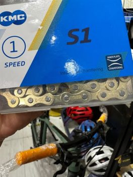 Xích xe đạp Fixgear hiệu KMC S2 Gold (Full box)